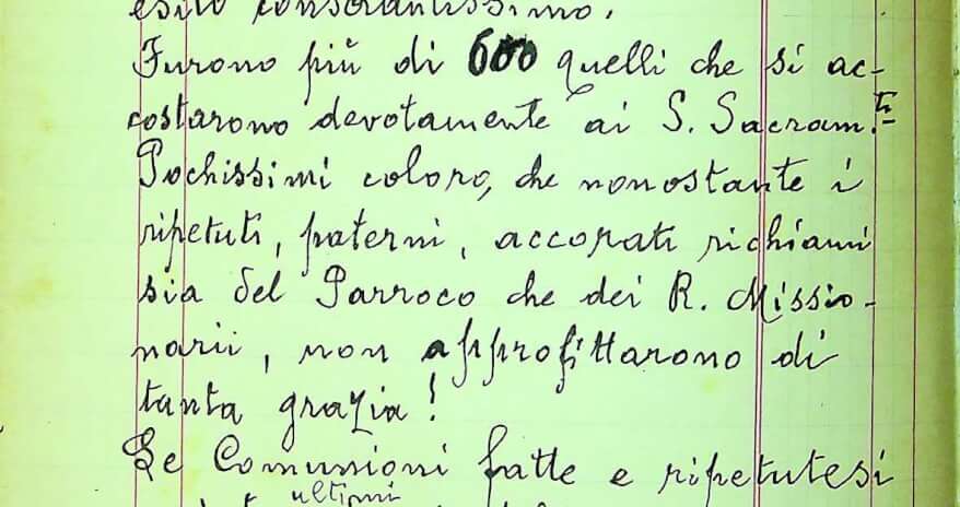 Missioni popolari, statistiche alla mano - La Voce del Popolo